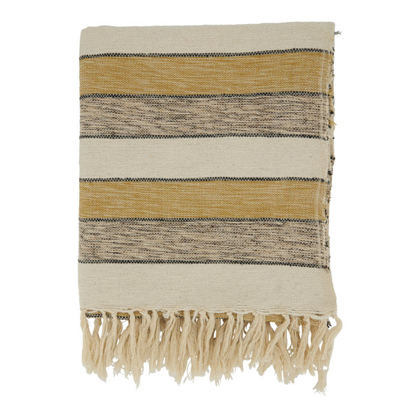 Saro Sevan 100% Cotton Throw | Wayfair